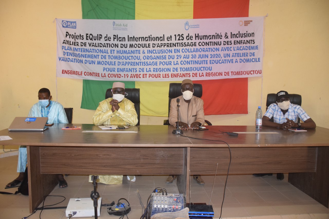 Quality, Inclusive Education and COVID-19 Prevention in Mali - Plan ...